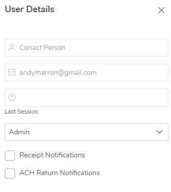 Company Settings – linked2pay